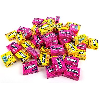 GOMAS -Tão Bom! - Mini Nerds morango e limão 50 un - WONKA - Rebuados