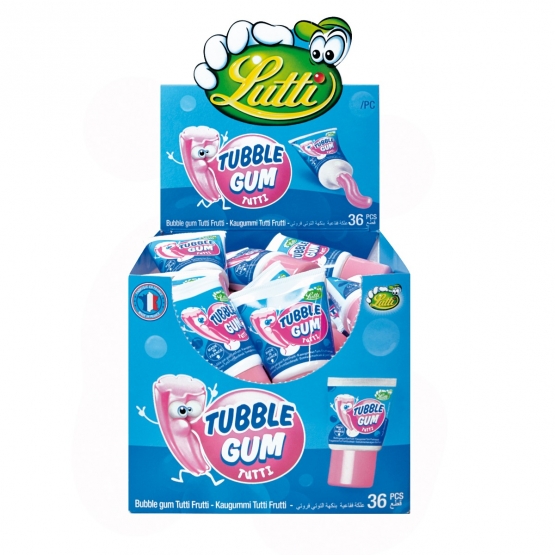 GOMAS -Tão Bom! - Lutti Tubble Tutti 36 pcs - Promoções - Promoes