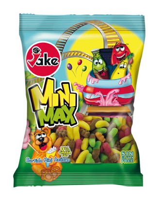 GOMAS -Tão Bom! - Gomas Jake Mini Max Açúcar 100G X 1 Saqueta - Em ...
