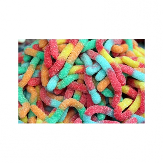 GOMAS -Tão Bom! - DP Minhocas pica 1 Kg - Com açúcar/pica - Gomas