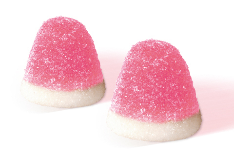 GOMAS -Tão Bom! - Gomas Vidal Beijos Nata Morango 1 Kg - Com açúcar ...