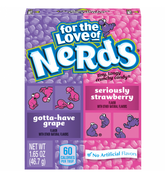 GOMAS -Tão Bom! - Nerds uva e morango 46.7g x 1 un *Data pref. de ...